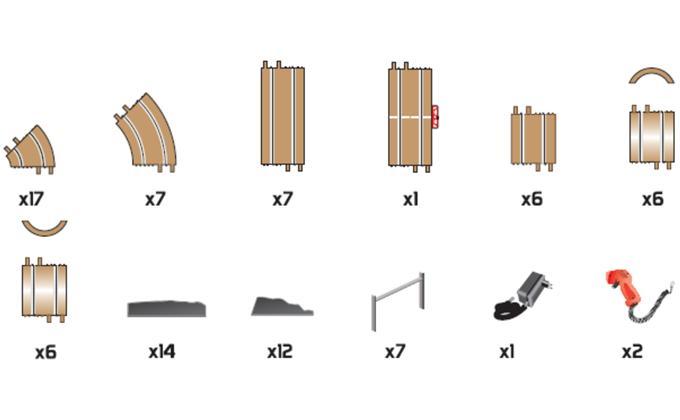 Ninco Master Track - Off Road (20126) track list? - Close - Slot Car ...