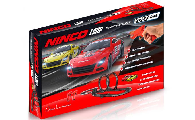 NINCO LOOP VOLT SET 1/43 - ninco, slot, radio control